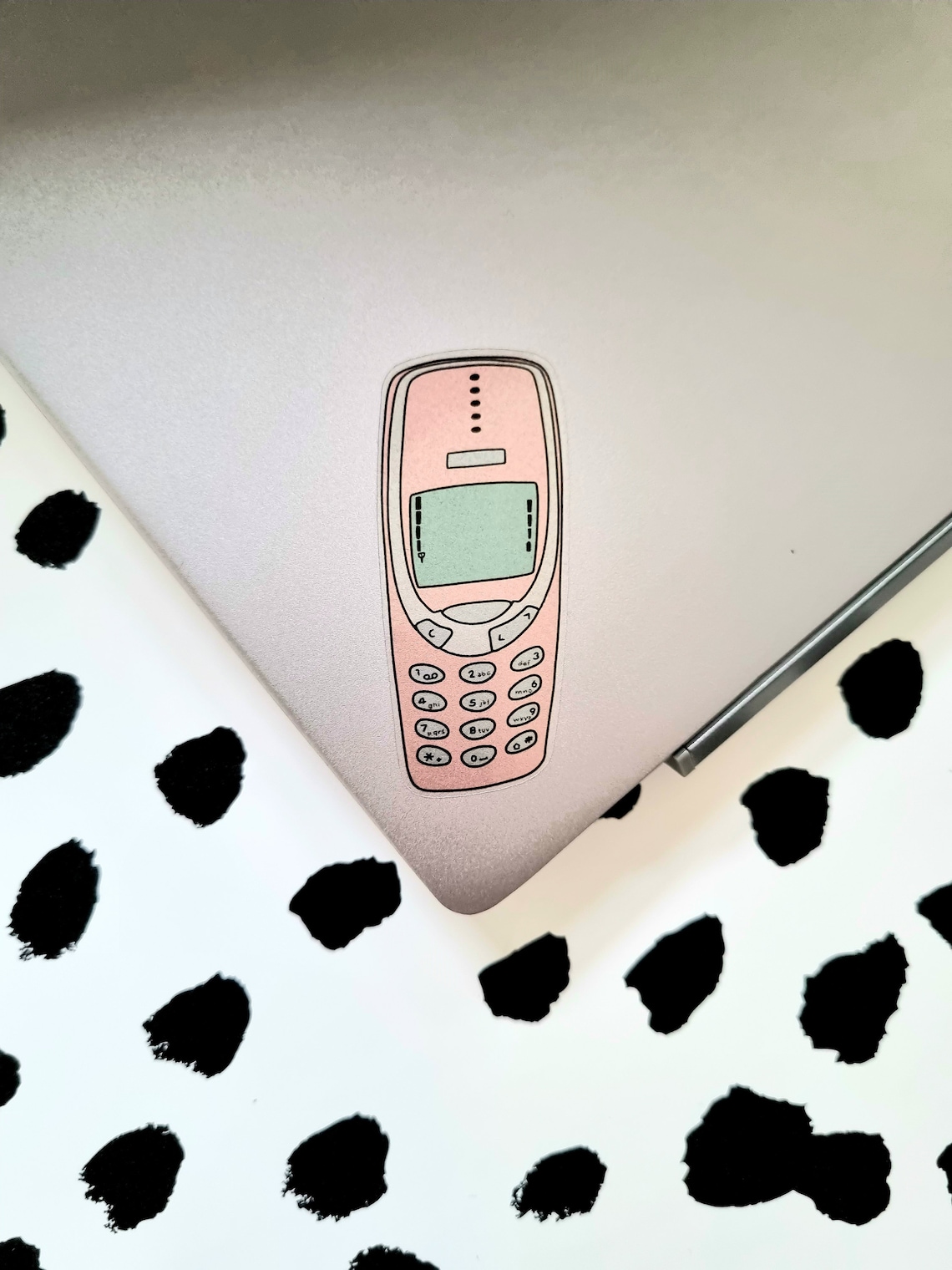 Retro Mobile Phone Sticker Sticker Decal for Journal or | Etsy