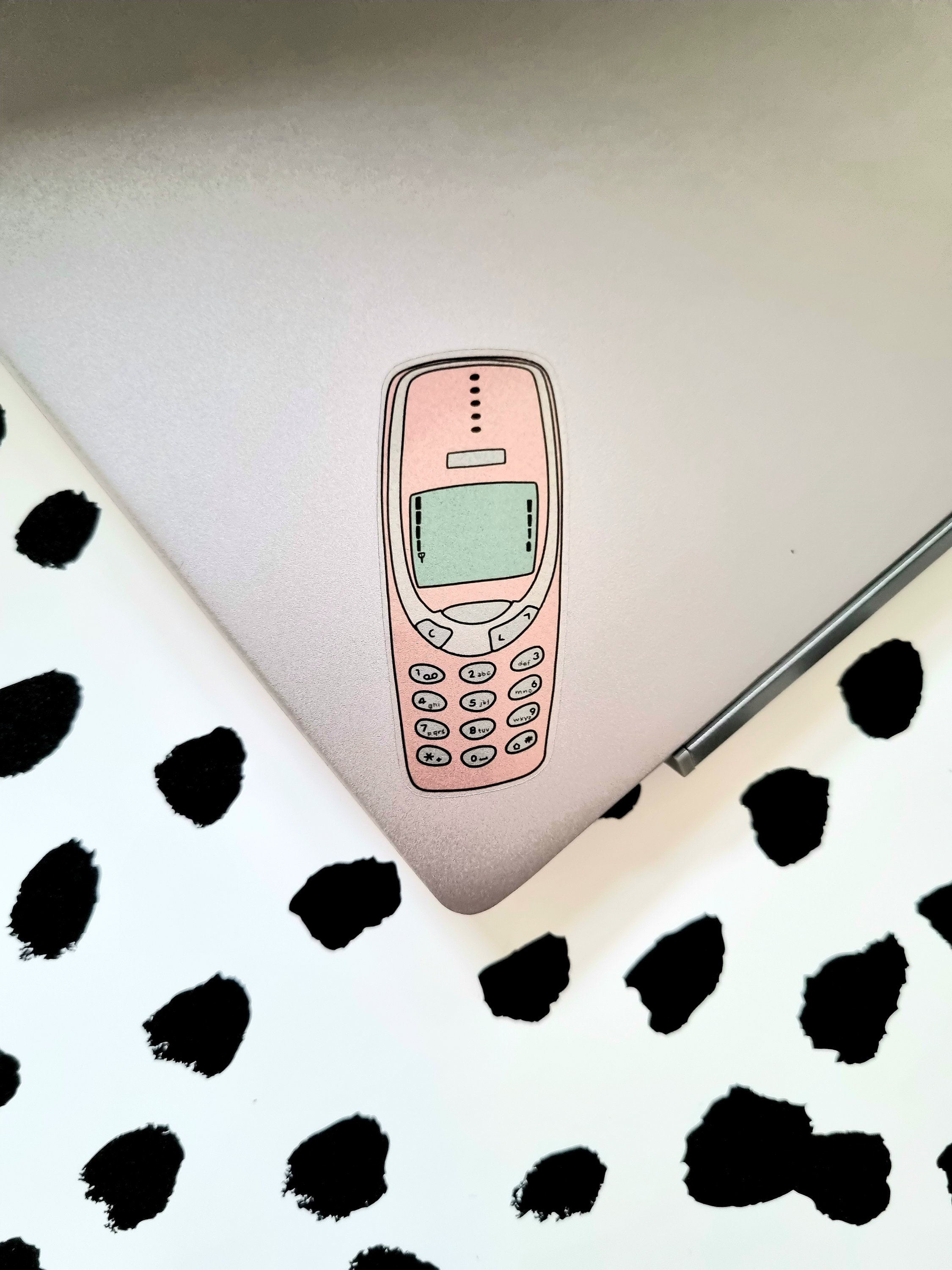 Retro Mobile Phone Sticker Sticker Decal for Journal or - Etsy UK