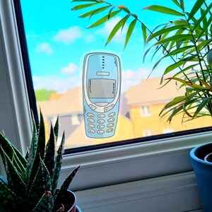 Retro Mobile Phone Sticker Sticker Decal for Journal or Scrapbooking 90 ...