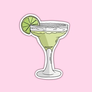 Cocktail Sticker Set | Cute Decals for Laptop, Mirror or Tablet | Gift ...