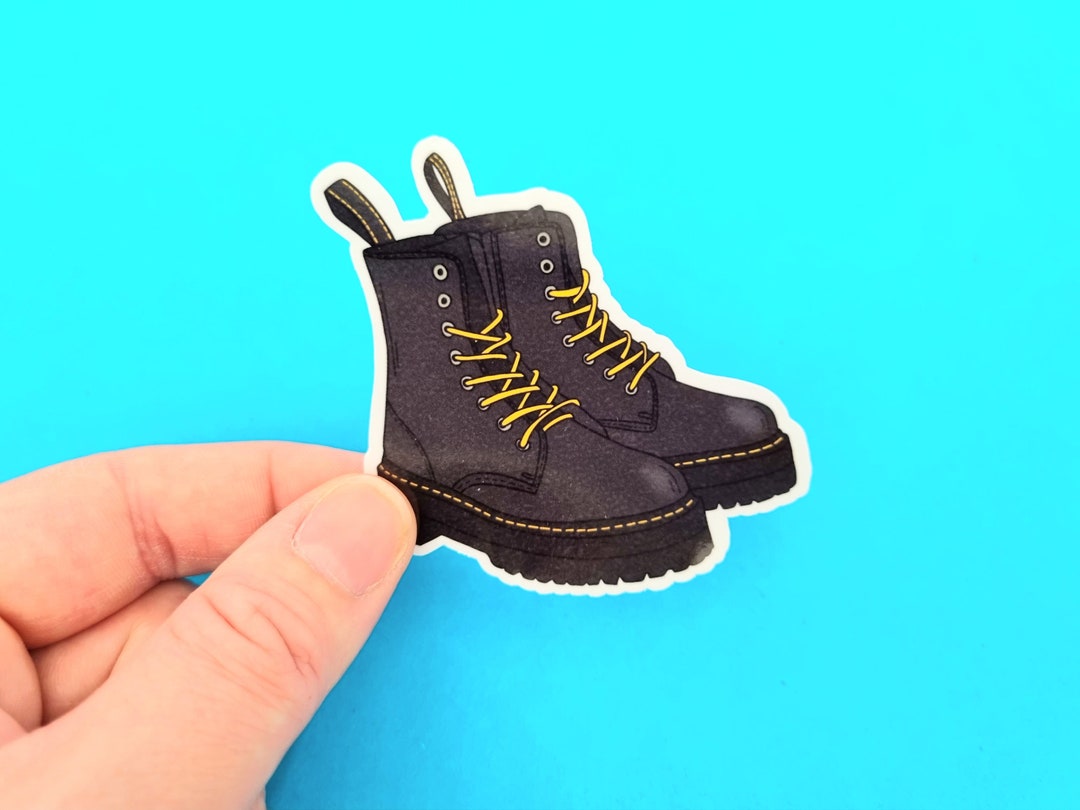Dr Martens Die Cut Vinyl Sticker in a Glossy White or - Etsy UK