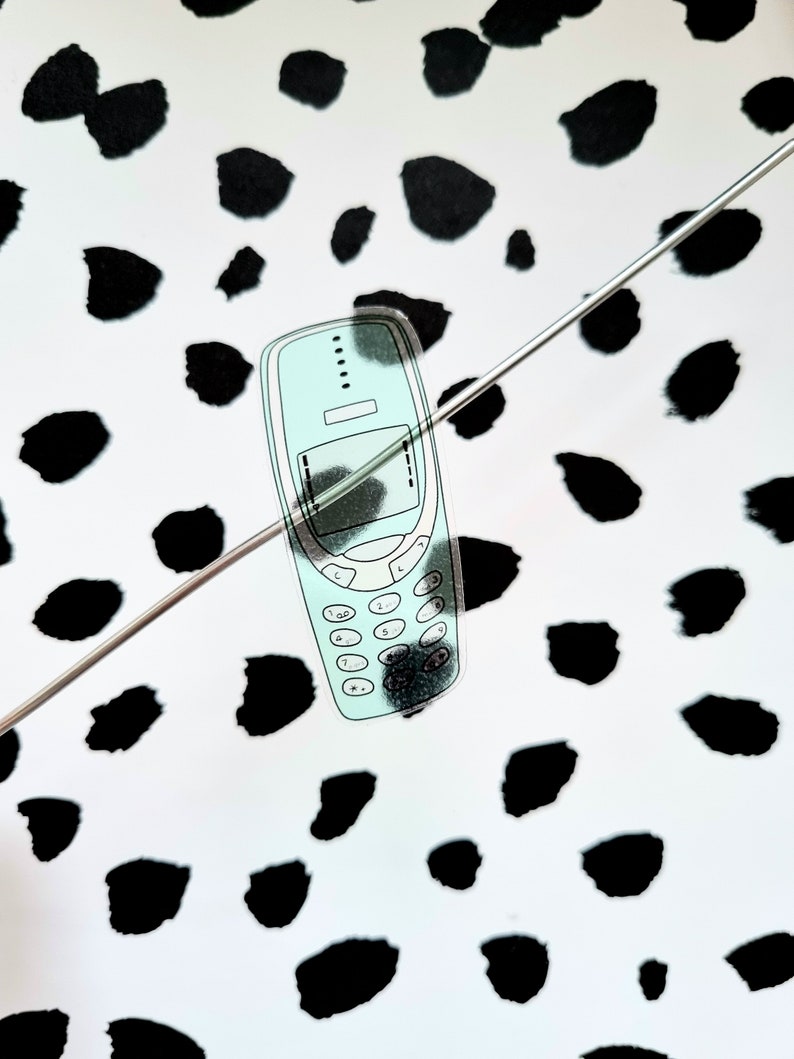 Retro Mobile Phone Sticker Sticker Decal for Journal or - Etsy UK