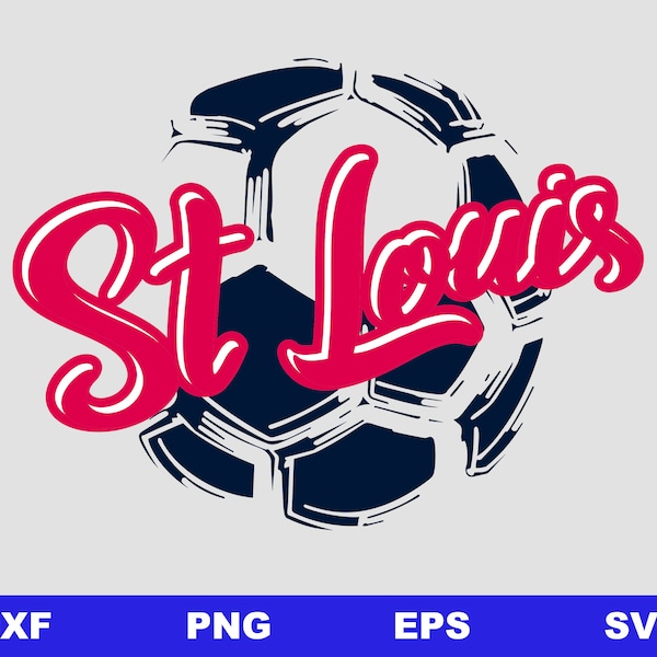 St Louis Soccer Svg - Etsy