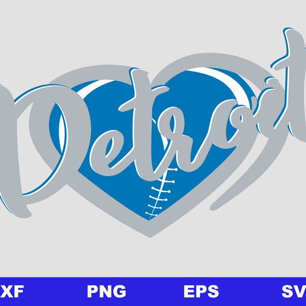Detroit Lions Svg - Etsy