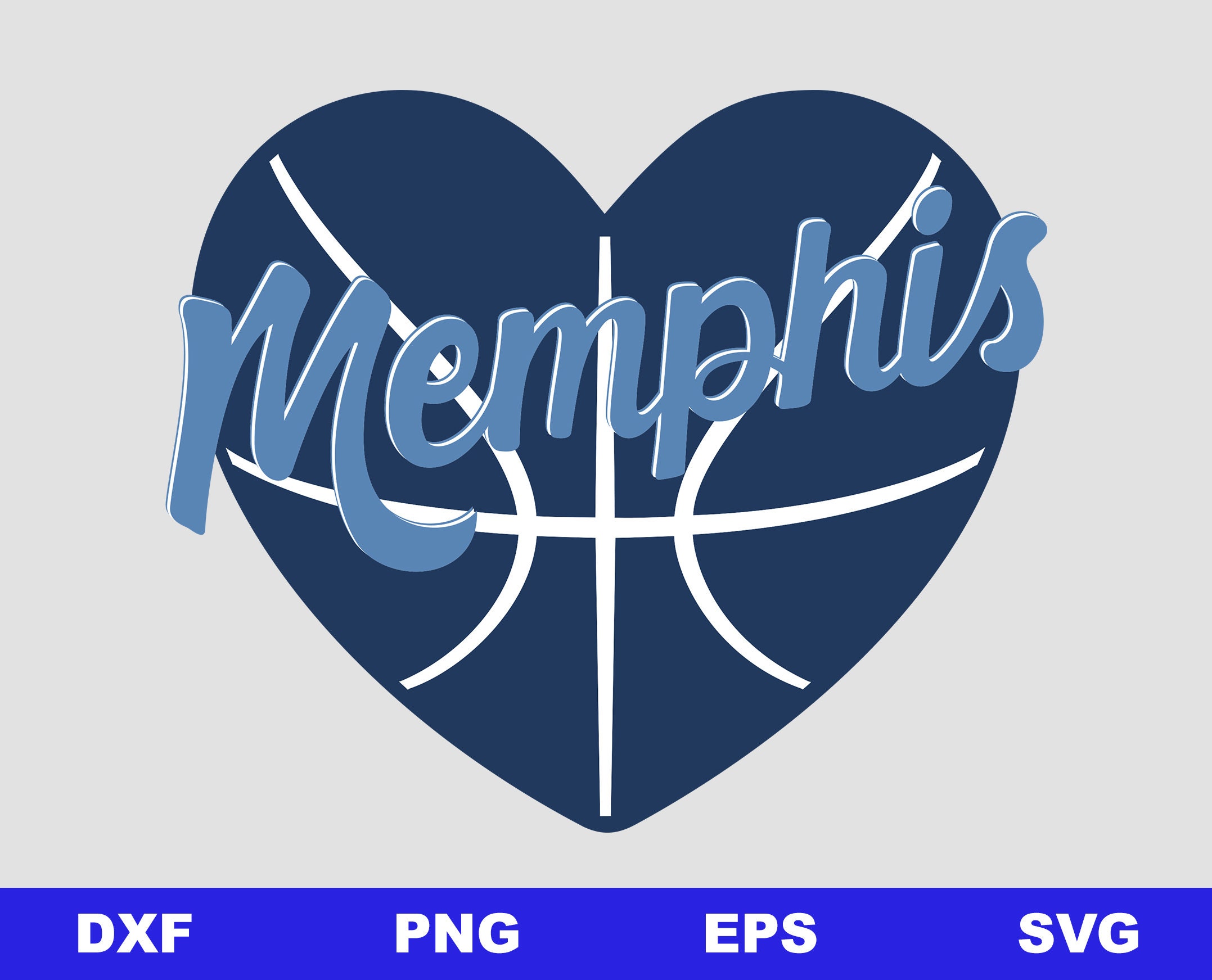 MEMPHIS Basketball SVG - Etsy