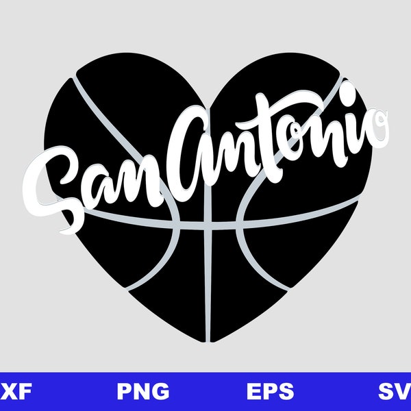 San Antonio Spurs Svg - Etsy