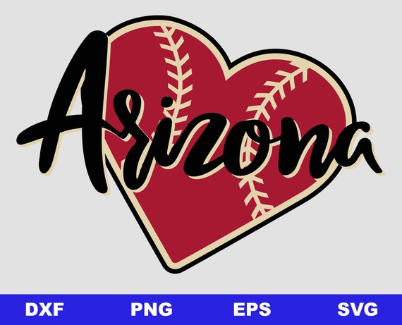 ARIZONA Baseball SVG - Etsy