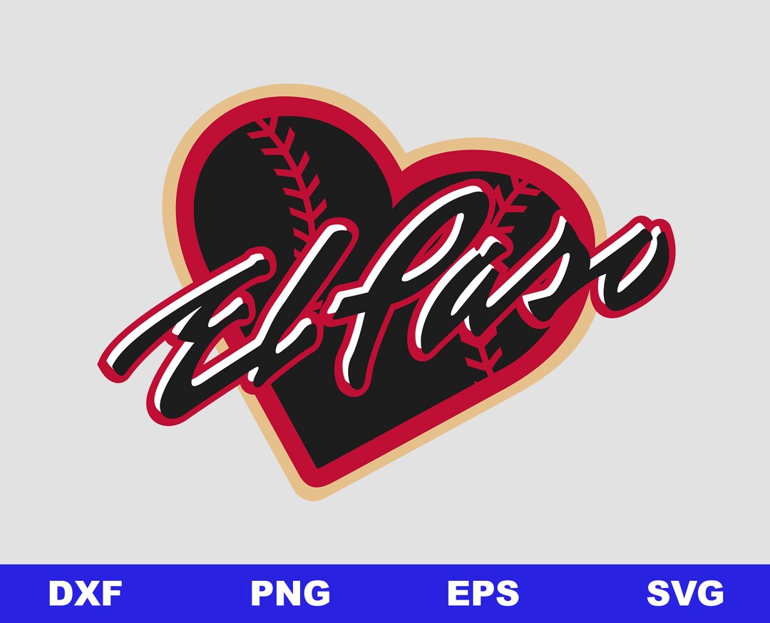 EL PASO Baseball SVG - Etsy