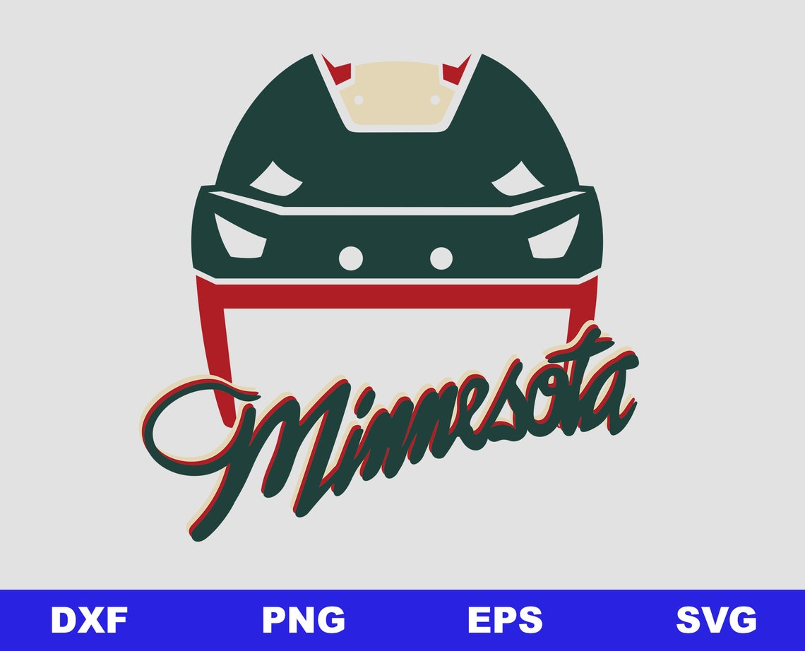 MINNESOTA Hockey SVG - Etsy