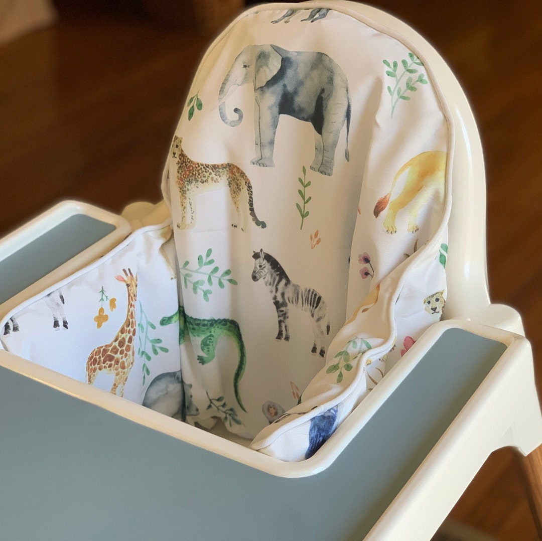 Wipeable / Cushion Cover for IKEA High Chair, Antilop Highchair Support ...
