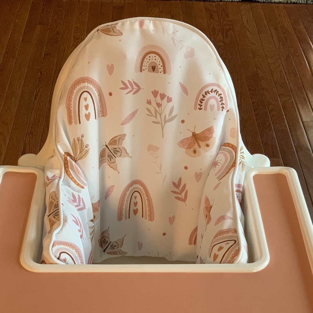 Boho Rainbows / WIPEABLE Cushion Cover, IKEA High Chair Cushion Cover ...