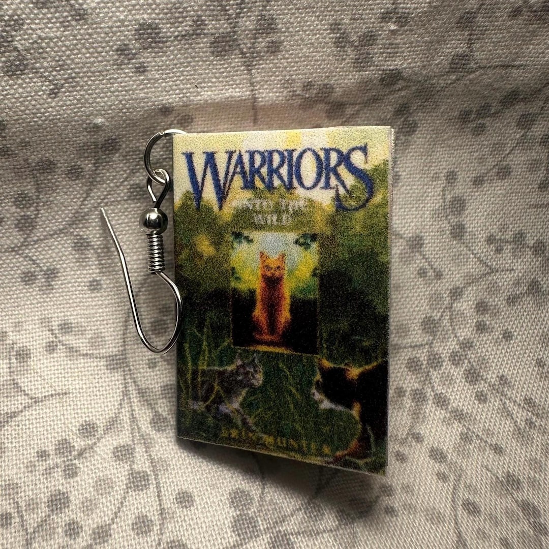 Warriors Cats Original: Book Earrings - Etsy