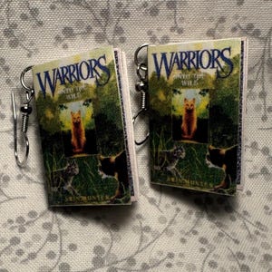 Warriors Cats Original: Book Earrings - Etsy
