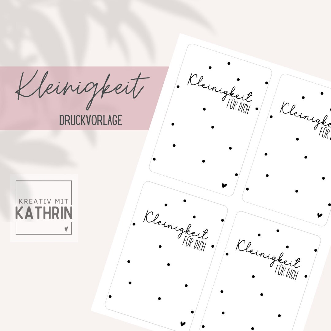 Little Something for You Card to Print Print Template - Etsy