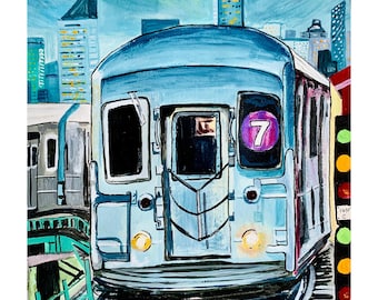 Subway Art Print - Etsy