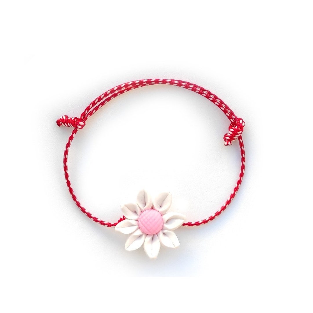 2025 Martis Bracelet Daisy/ Greek Traditional Martaki, March Bracelet ...