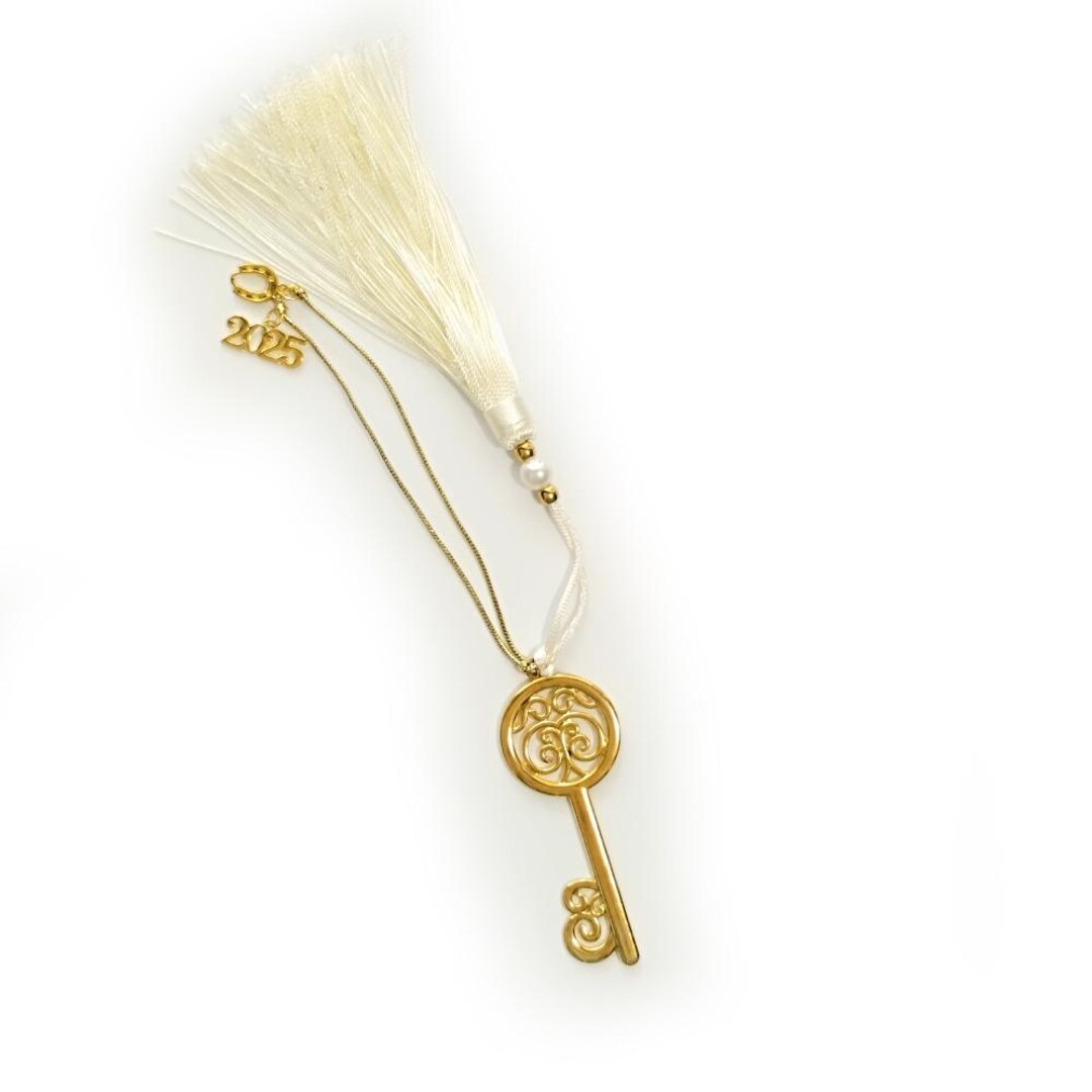Gouri 2025 Christmas Lucky Charm, Metal Gold Key / Gouria for Good Luck / Greek Gouri / Greek ...