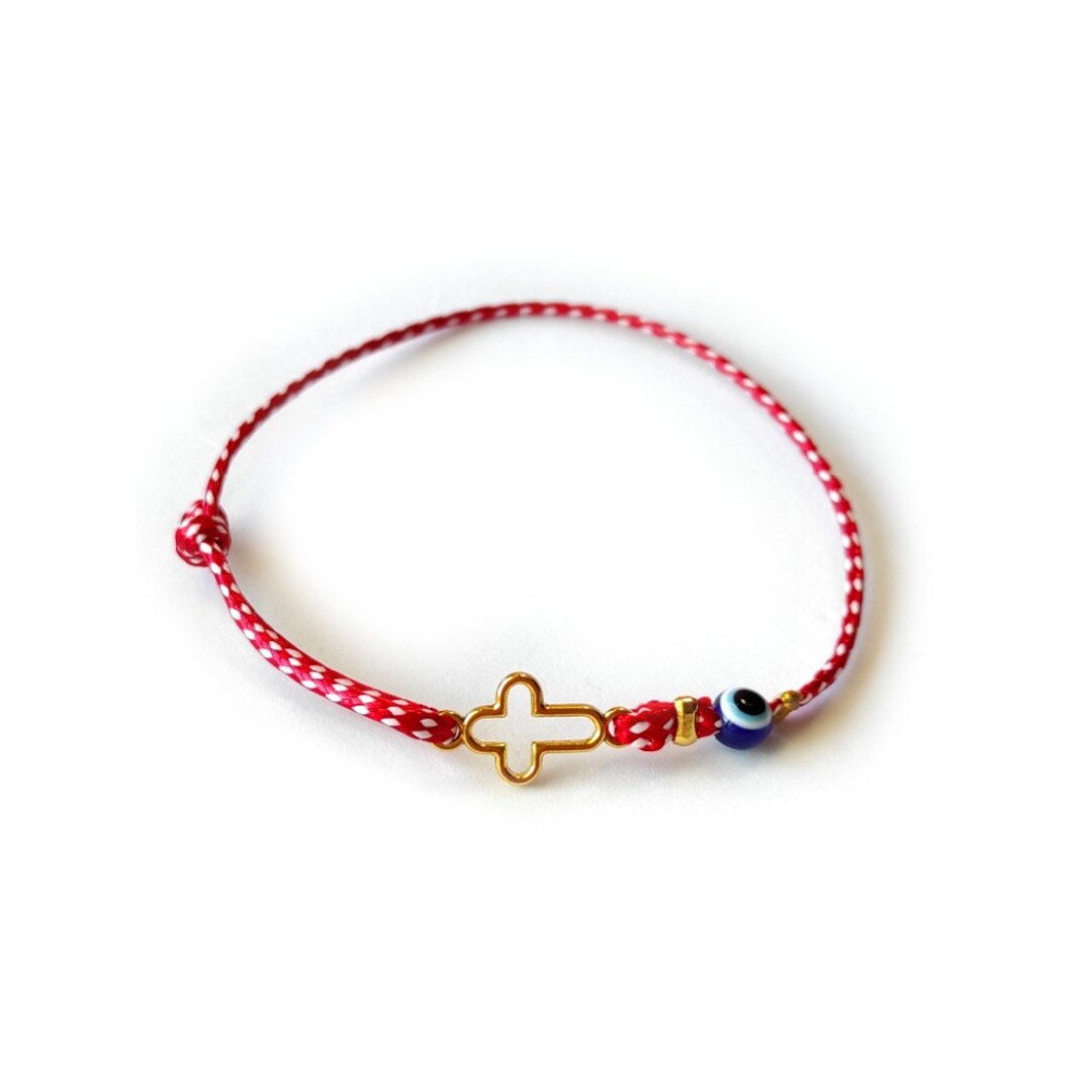 2025 Martis Bracelet Cross / Greek Traditional Martaki, March Bracelet ...