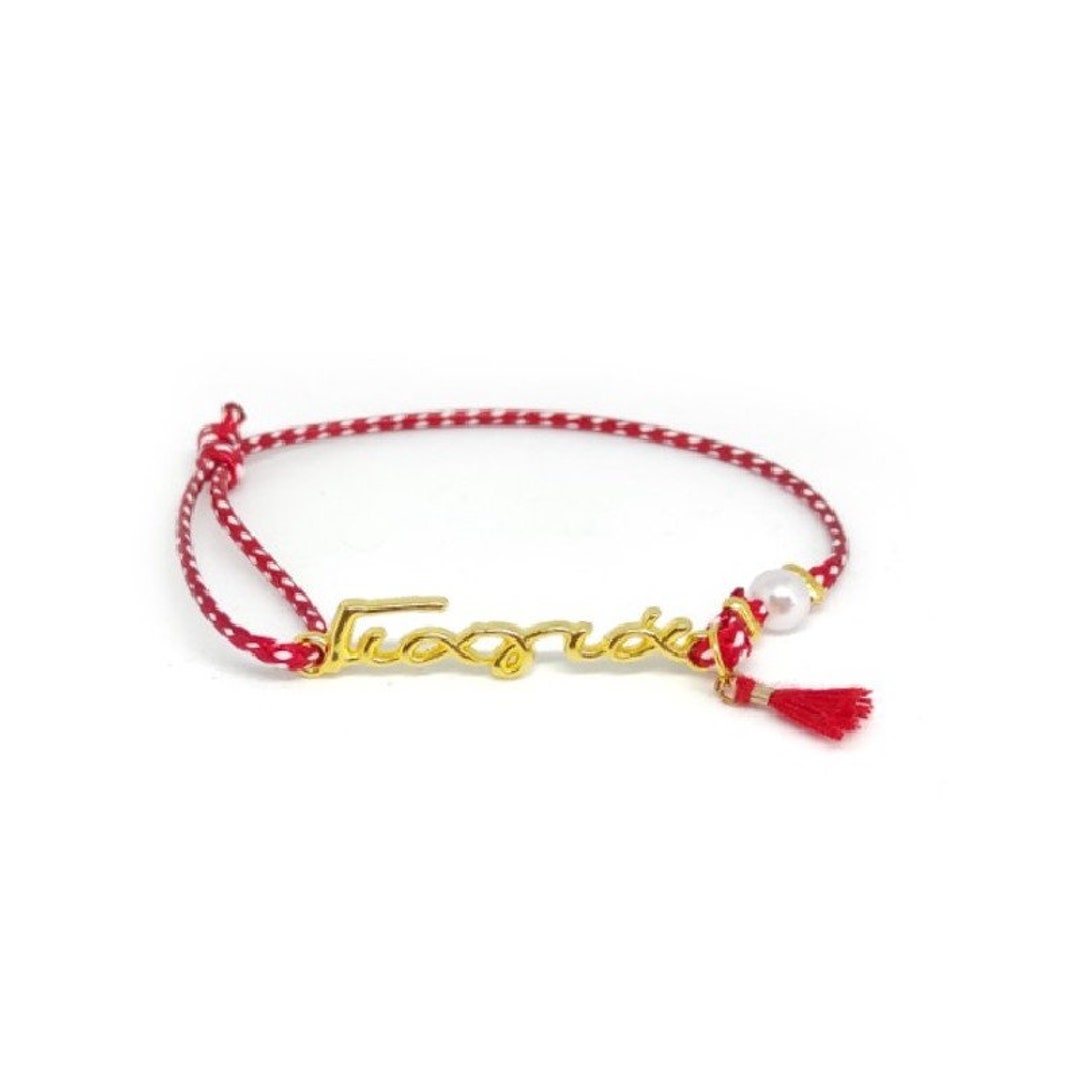 2025 Martis Bracelet With Metallic Gold Element GRANDMA /greek ...