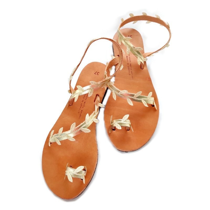 Leaf Sandals - Etsy