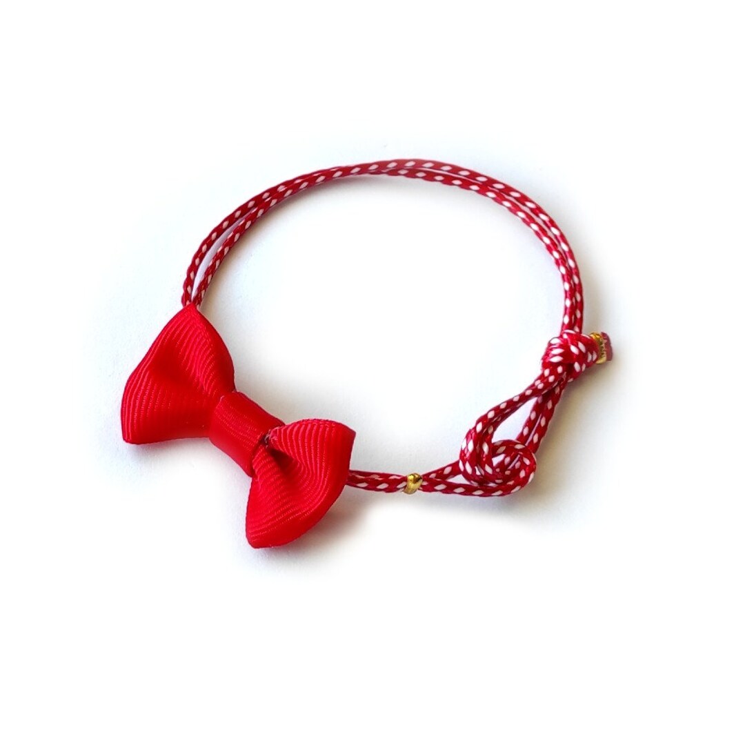 2025 Martis Bracelet Red Bow/ Greek Traditional Martaki, March Bracelet ...