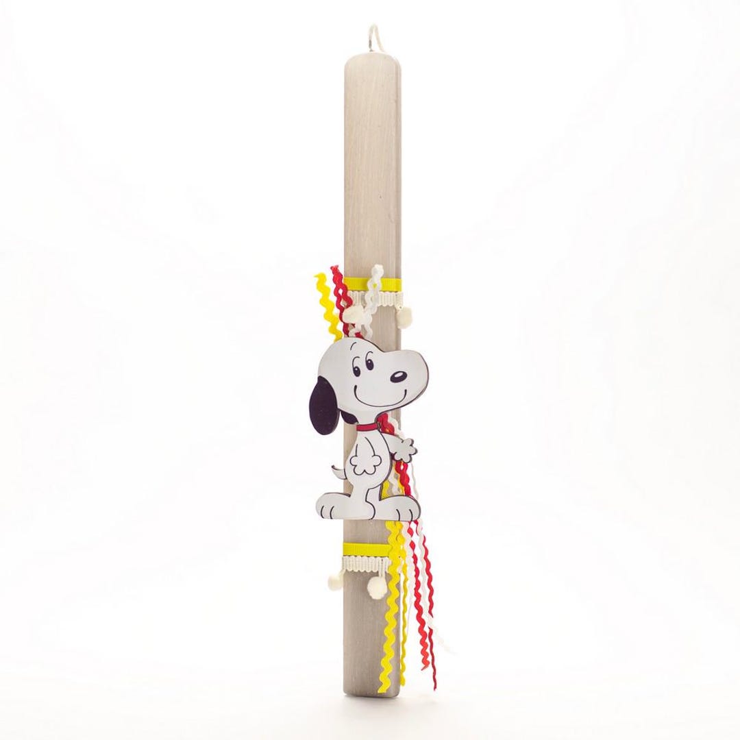 Greek Easter Candle Wooden SNOOPY - Aromatic Lampada - Easter Gifts ...