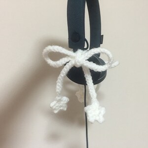 Crochet Star Ribbon | Headphone Charm | Star Hair Ribbon | Multiple ...