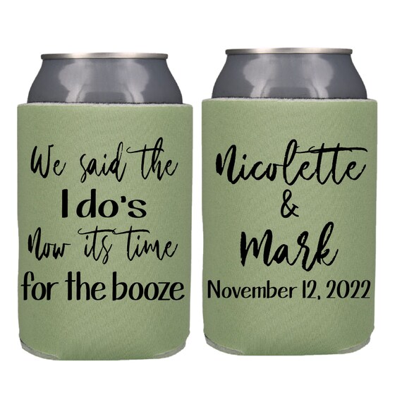Personalized Wedding Favors, We said the I Dos Now it's Time For The ...