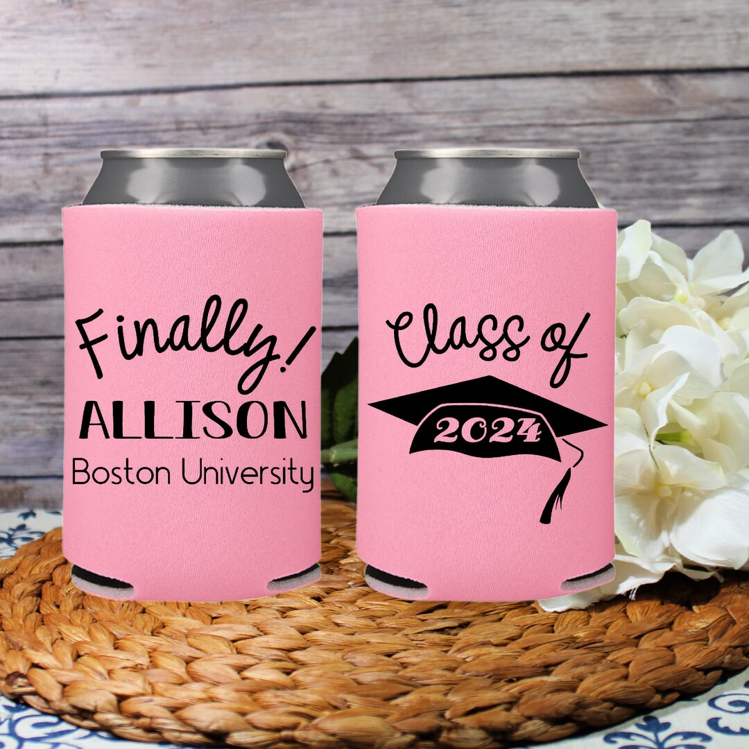 Finally Graduation Party Can Coolers, Personalized Graduation Party ...