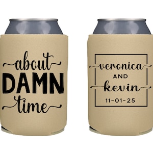 Party Koozies About Damn Time - Etsy