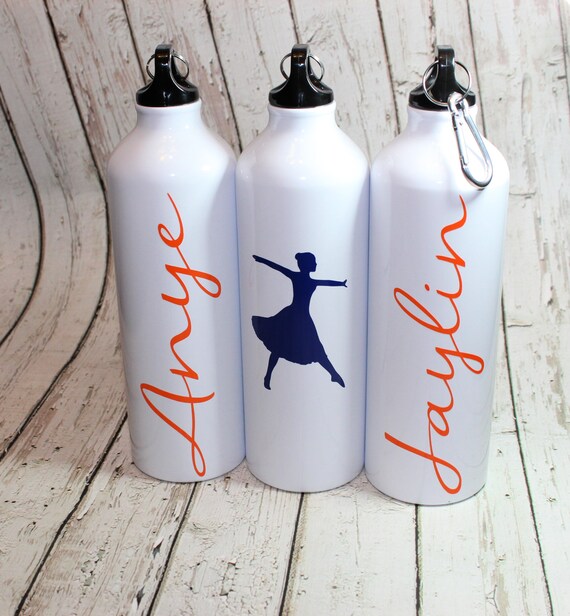 Personalized Dancer Aluminum Water bottle | Dance Team Gift | Dancer ...