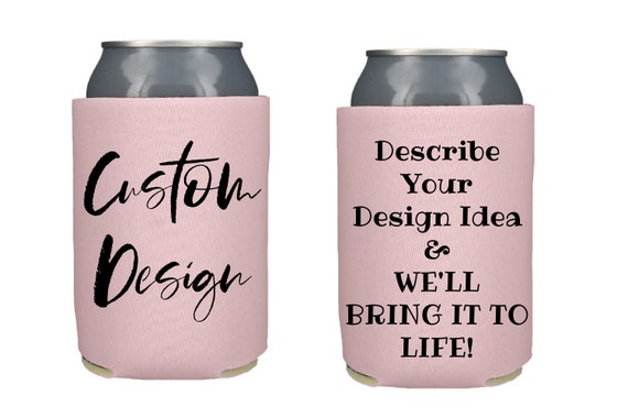 Your Own Custom Design Can Coolers, Your Design Personalized Wedding ...