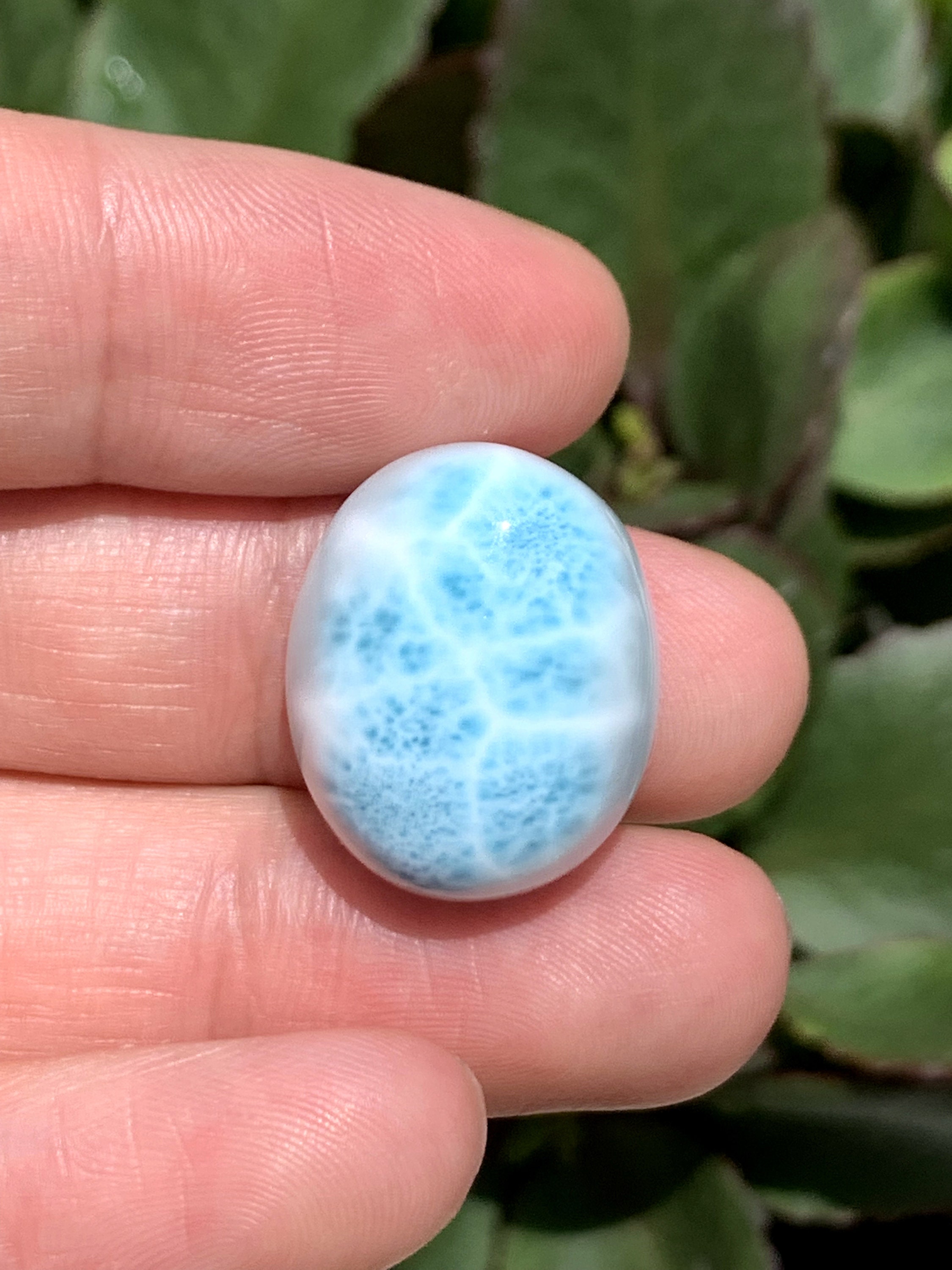 AAANatural Larimar Pendant Dominican Larimar Blue Pendant | Etsy