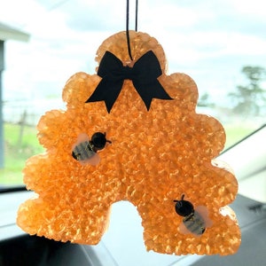 Bee Custom Car Freshie, Beehive Car Air Freshener, Car Accessories, Car ...