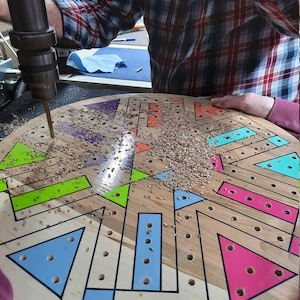 Fast Track (18" or 24") Maple (amishcountry) Game Board W/cards ...