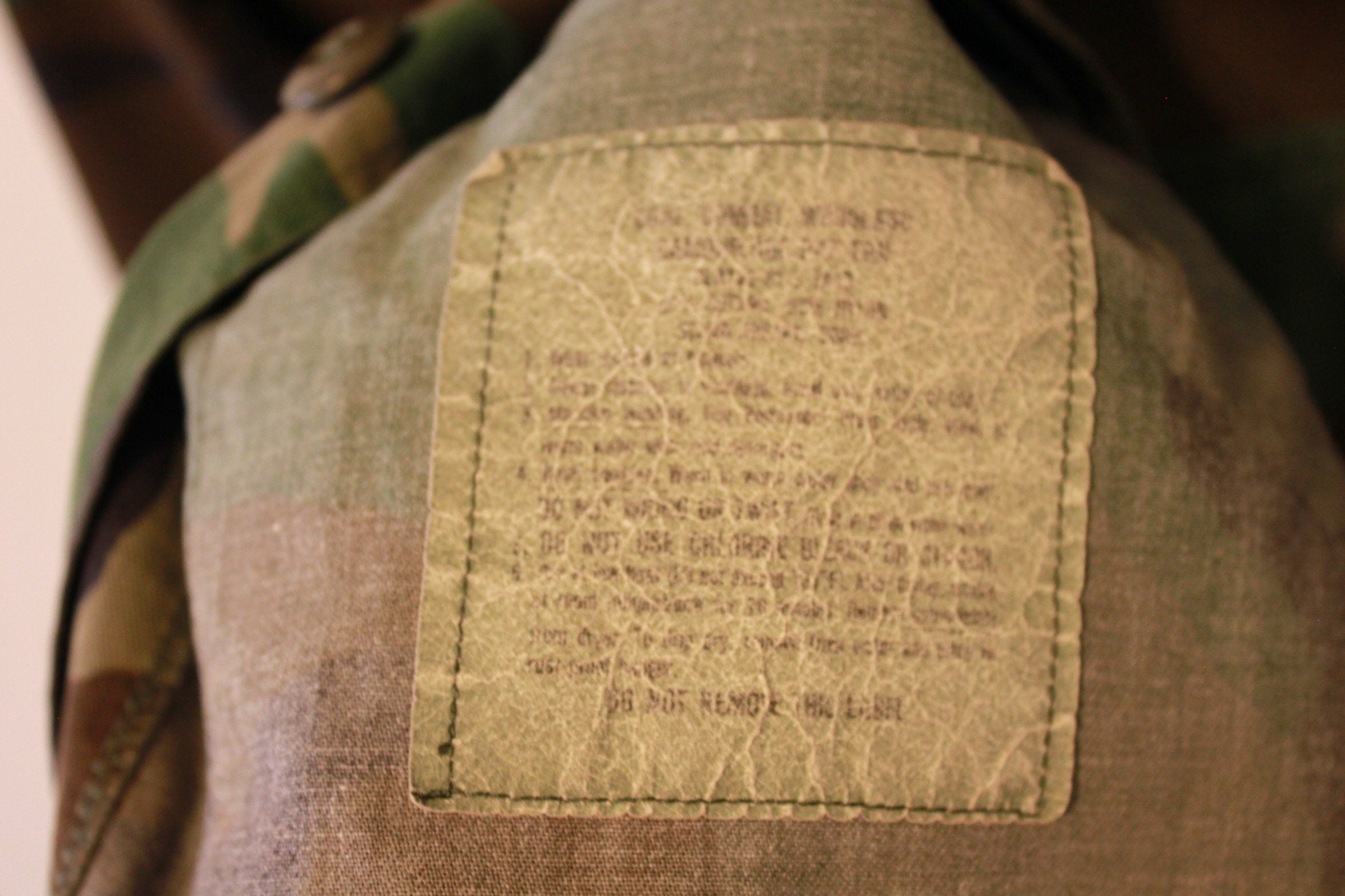 Vintage Military Issue U.S. Army Camouflage Jacket - Small - Etsy