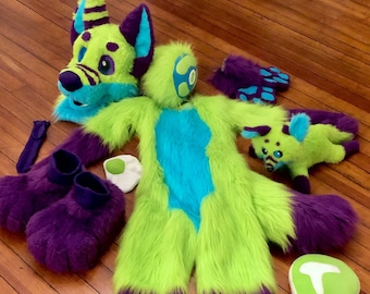 Premade DVC Skull Dog Fursuit Head Furry Mask Costume Medium Quality - Etsy