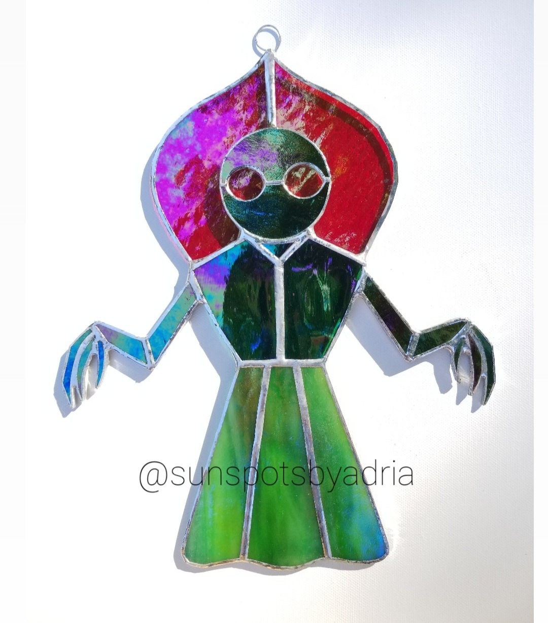 Flat Woods Monster Stained Glass Suncatcher - Etsy