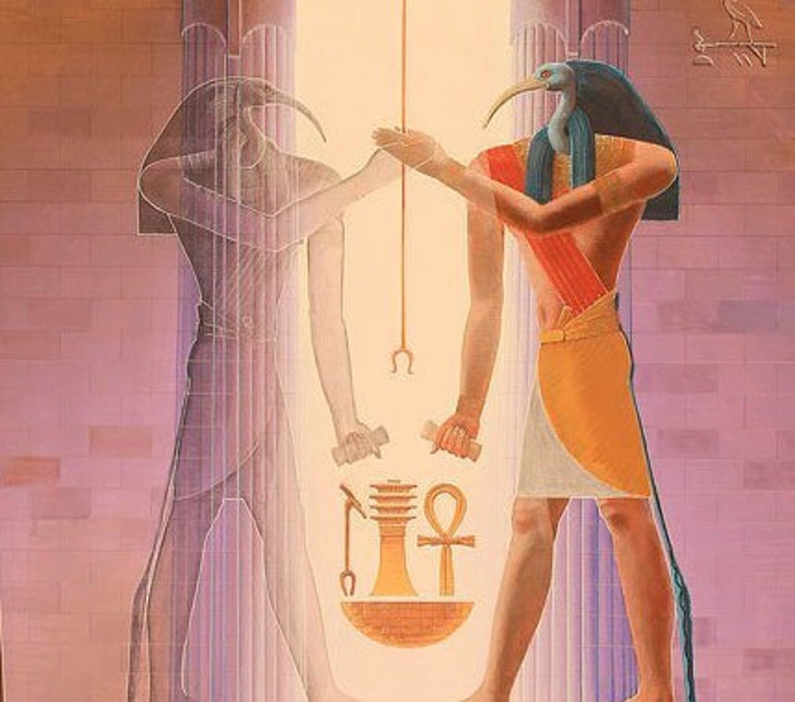 16x20 Artwork the Magus Tarot of Saqqara Donald - Etsy