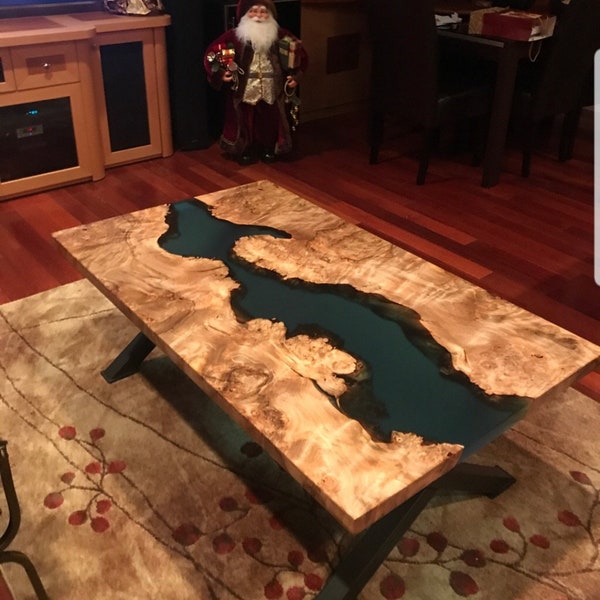 Live Edge River Table - Etsy