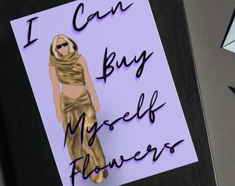 Miley Cyrus Flowers Card (digital) - Etsy