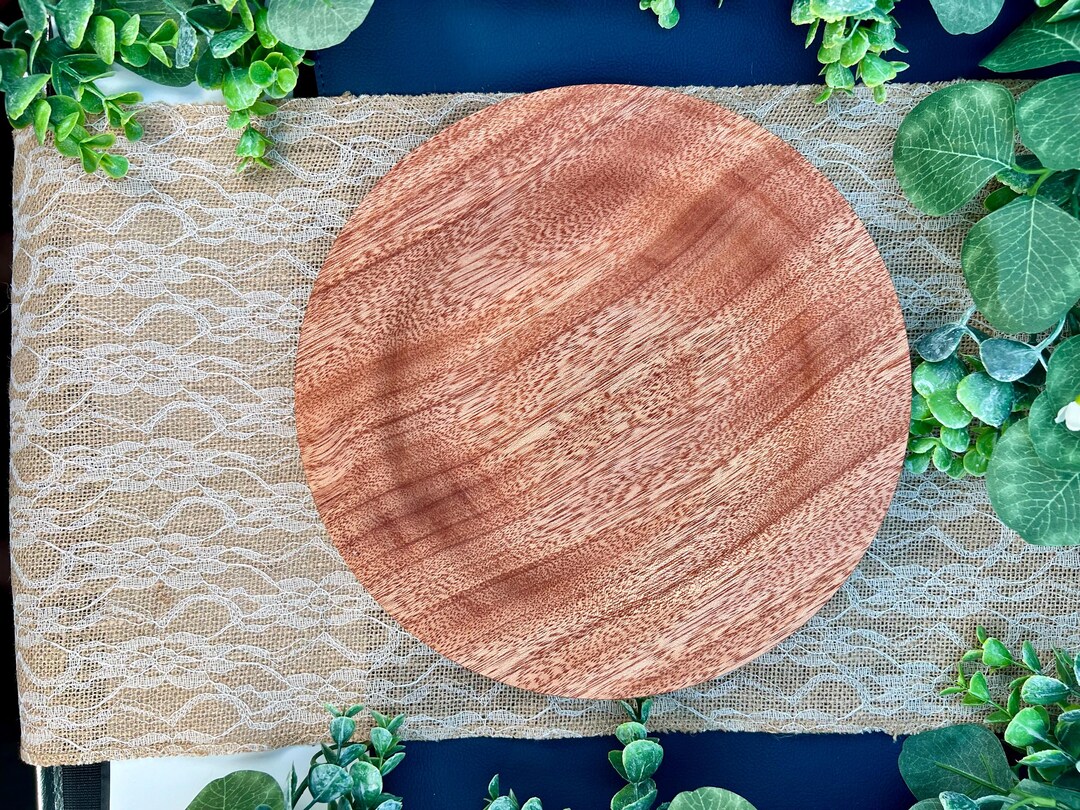 Red Meranti Platter / Bowl / Decor Bowl for Kitchen, Living Room ...