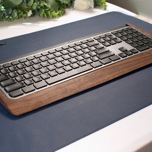 Handmade Walnut Keyboard Tray Holder for Logitech MX Keys - Etsy