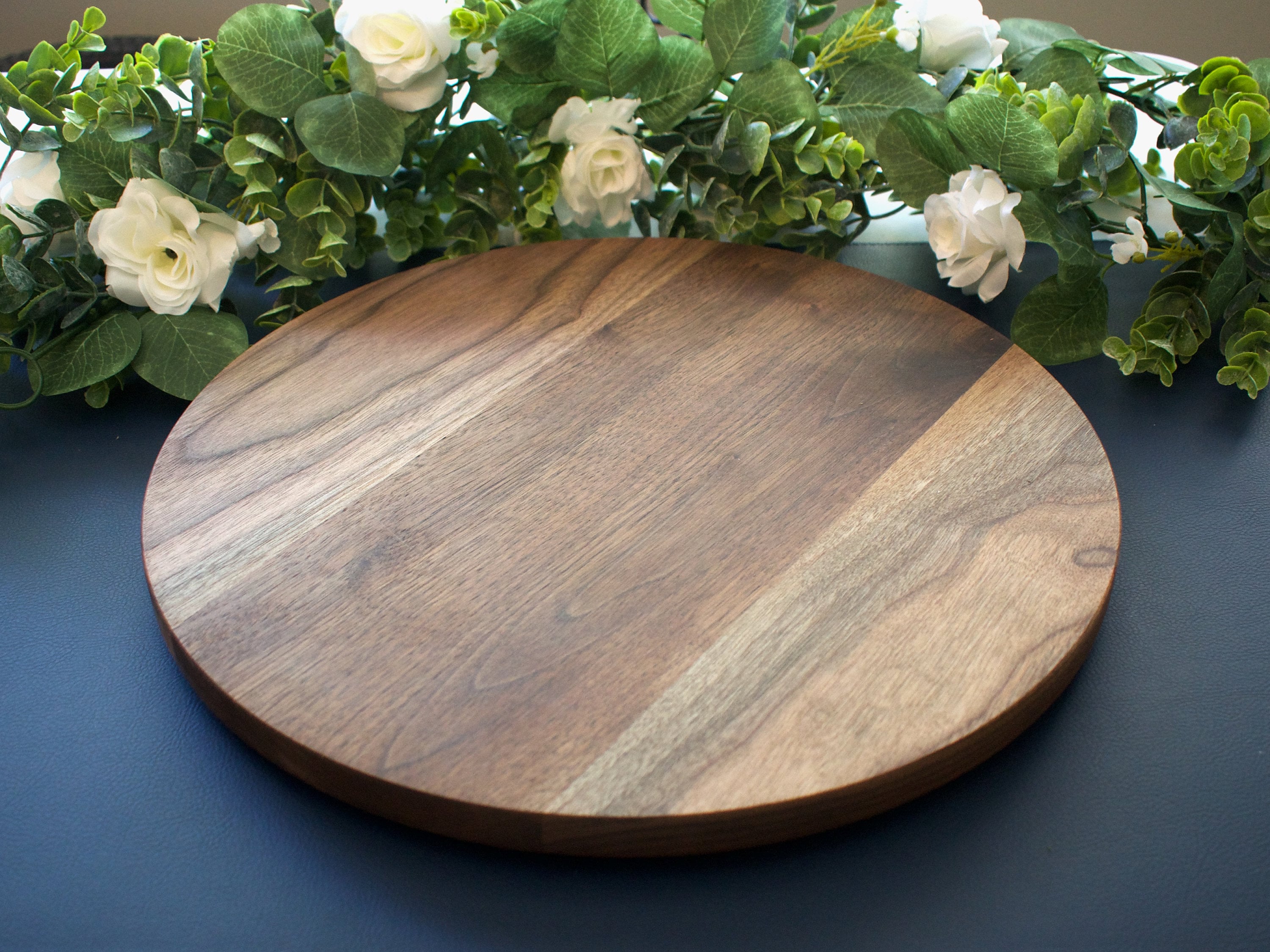 Walnut Lazy Susan - Etsy