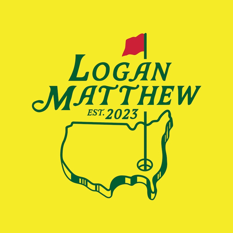 Masters Golf Font - Etsy