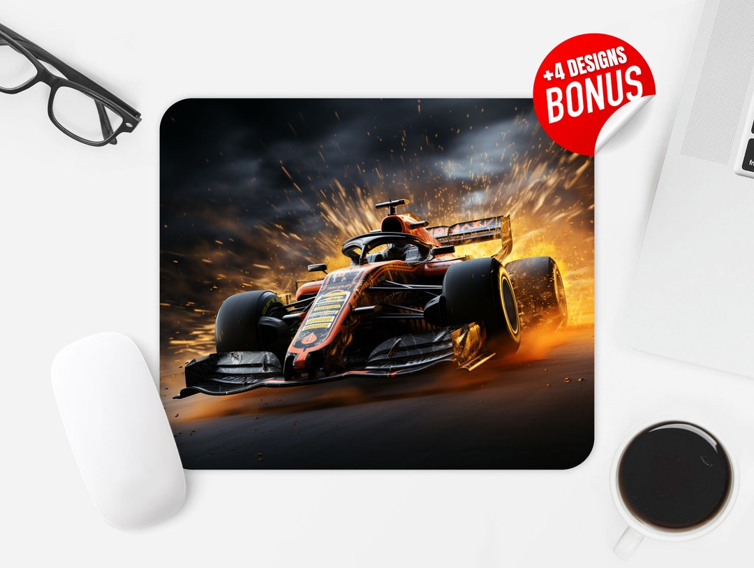 Formula 1 Mouse Pad Sublimation Design, Racing Car F1 Computer Mouse ...