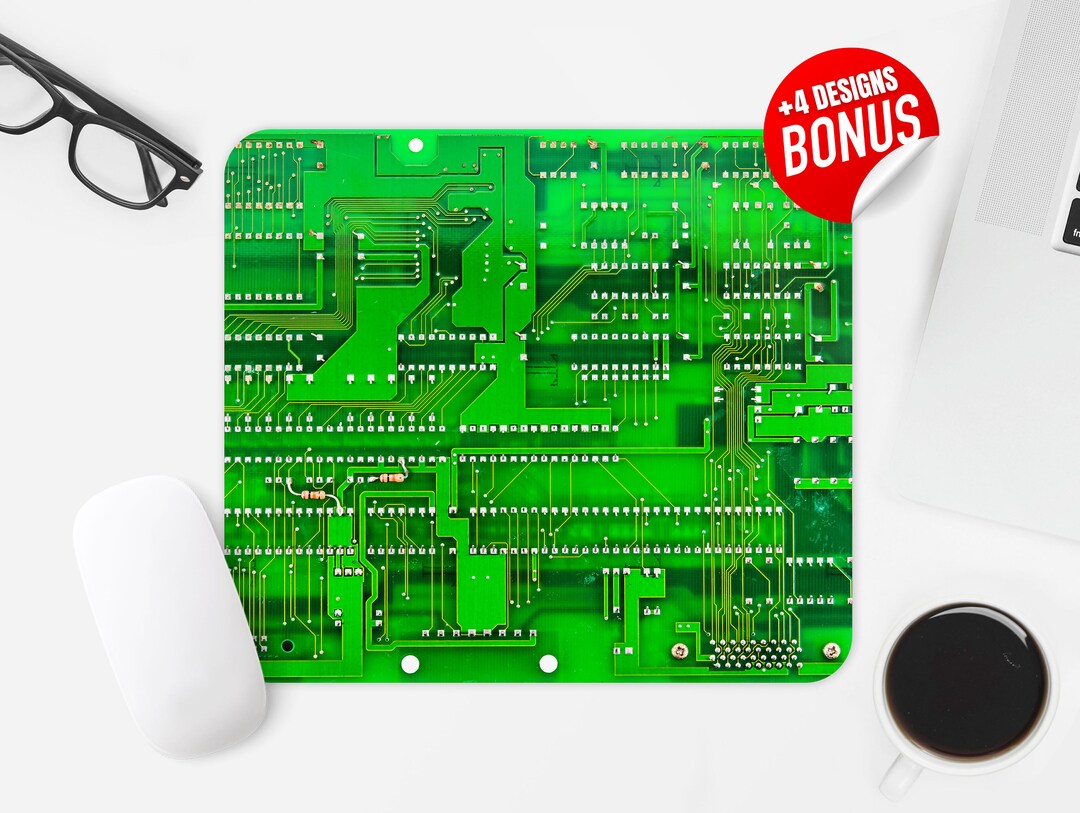 Motherboard Mouse Pad Sublimation Design, Hardware Engineering ...