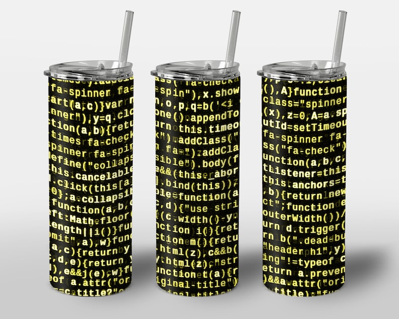 Programming Code Arduino Design for Tumbler Developer Coding - Etsy