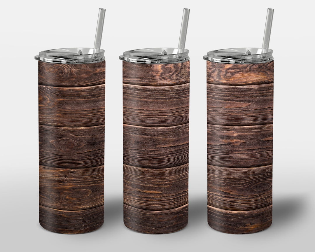 Rustic Wood Design for Tumbler, Wooding Carpenter Lumberjack Blank ...