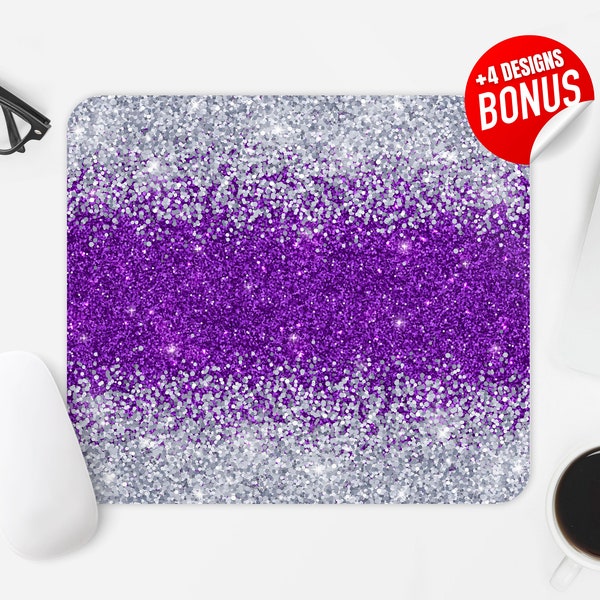 Purple Mouse Pad - Etsy